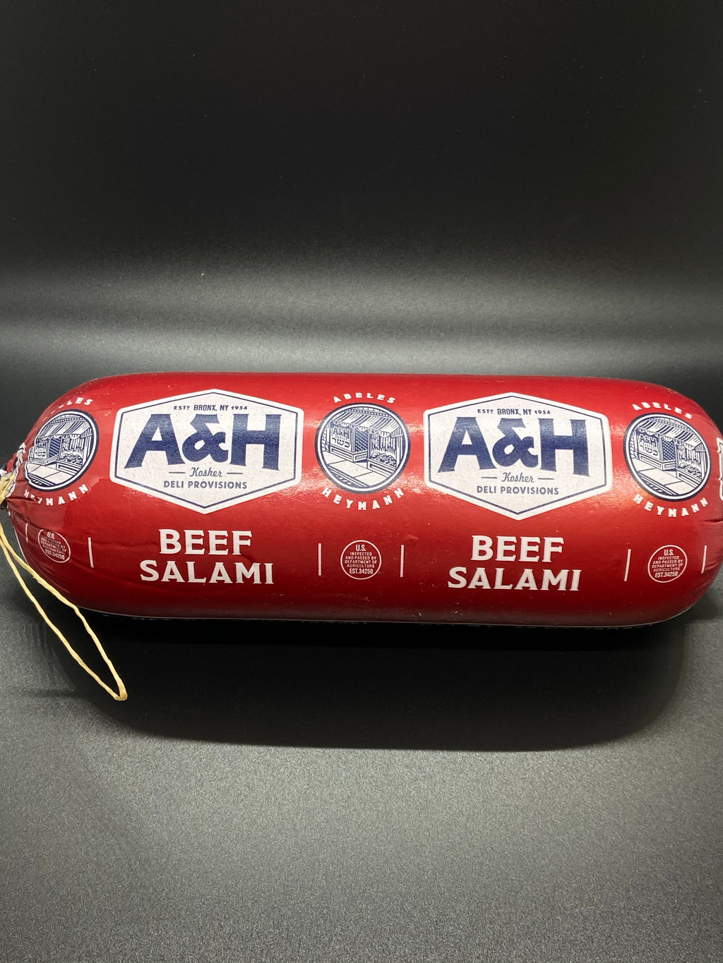 A & H Beef Wide Salami 32 oz. – Abeles & Heymann